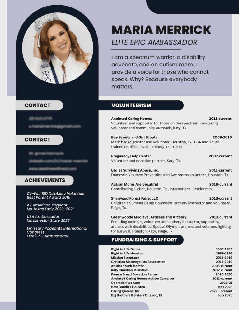 Decoding the Pageant Resume: Crafting Your Path to Success » Emissary ...