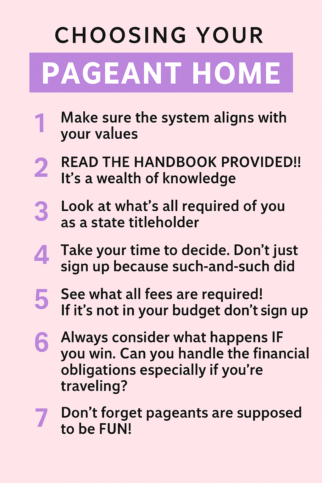 Choosing Your Pageant Home: A Contestant’s Guide for Prelim ...
